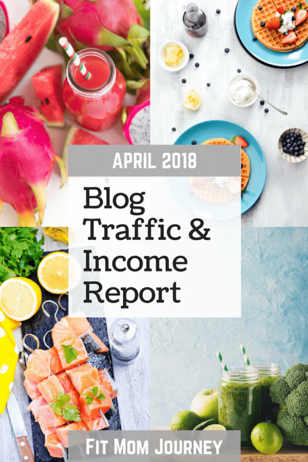 April 2018 Blog Traffic & Income Report - Fit Mom Journey