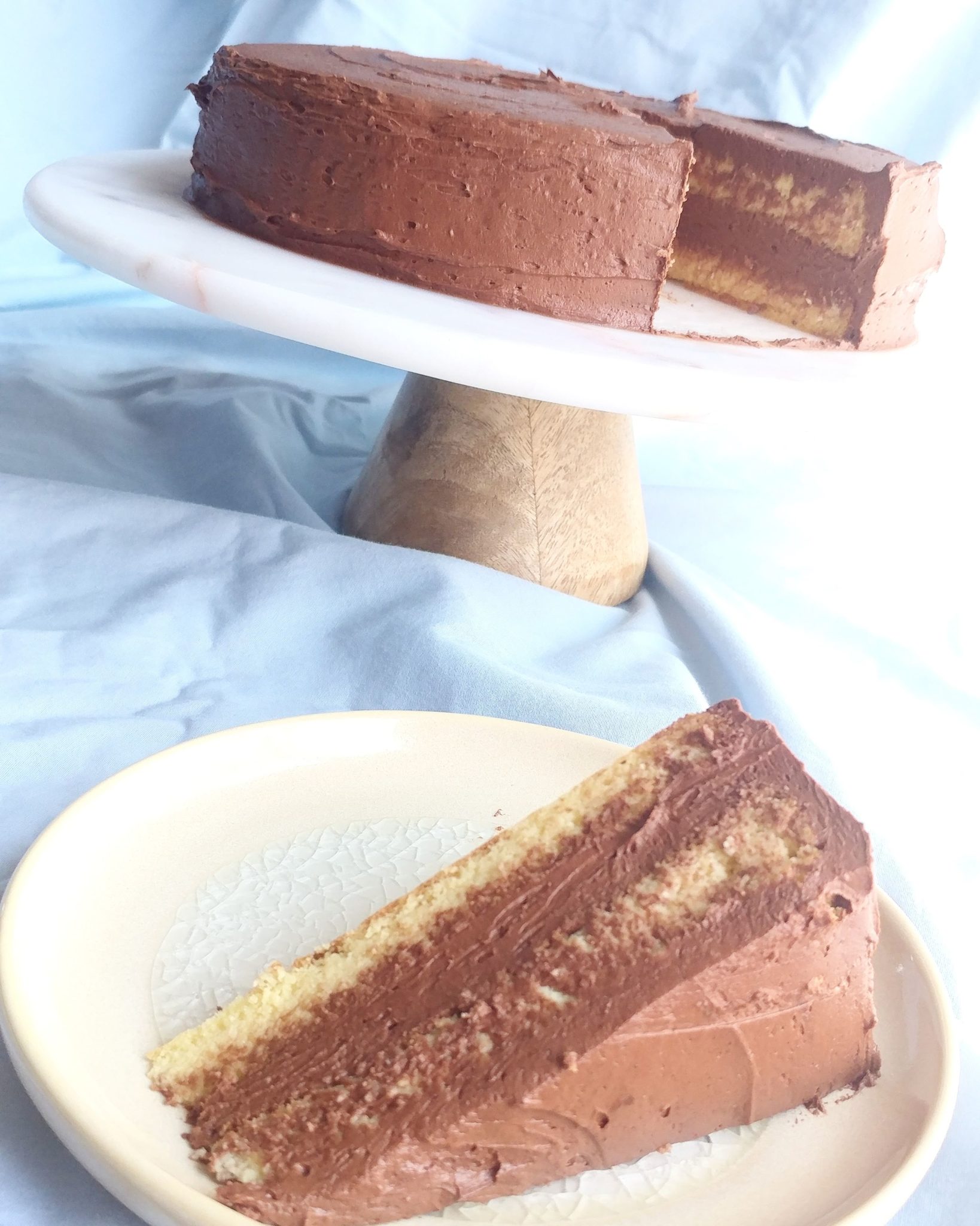 The Best Keto Yellow Cake - Fit Mom Journey