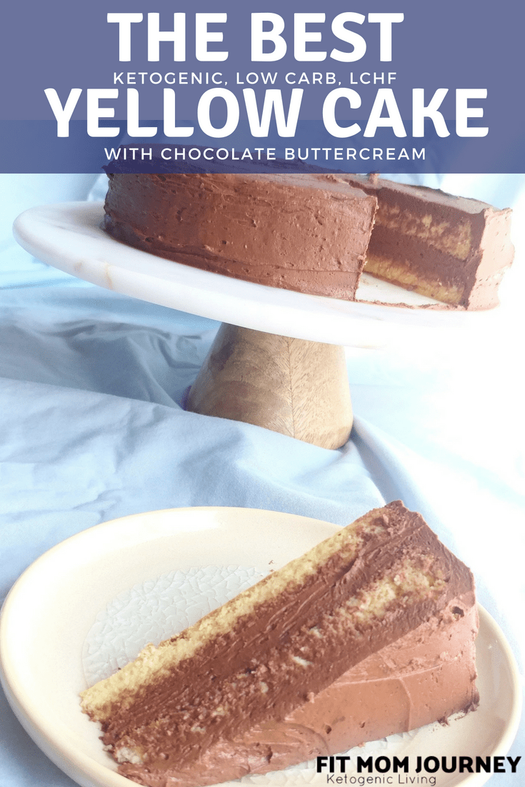 The Best Keto Yellow Cake - Fit Mom Journey