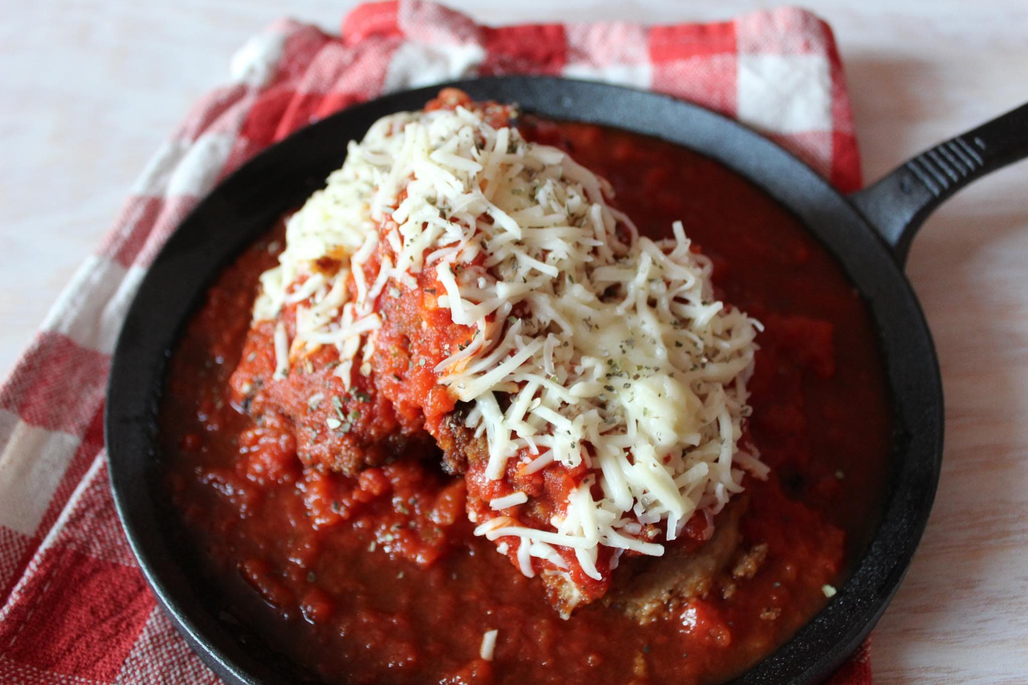 Keto Chicken Parmesan - Fit Mom Journey