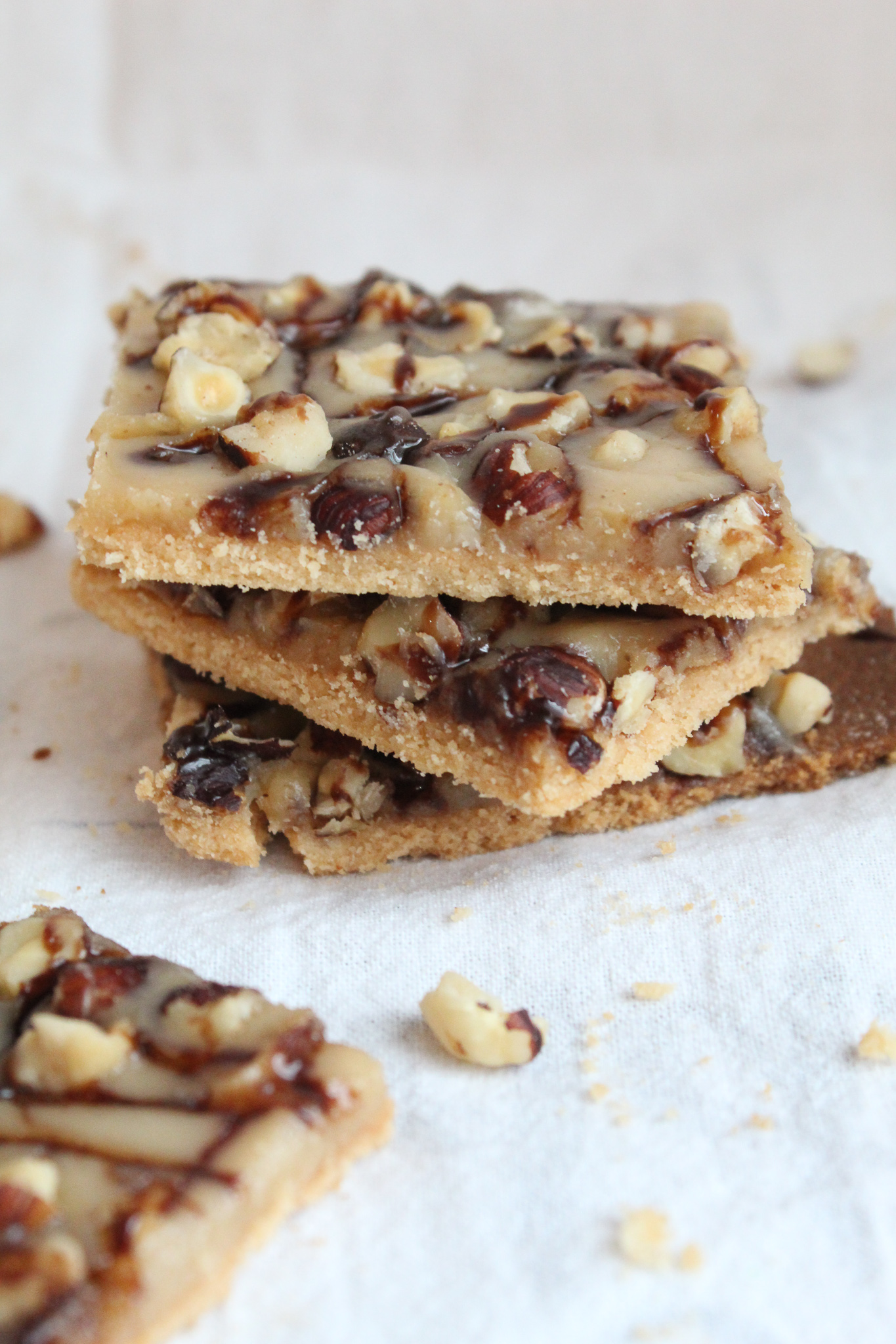 Keto Shortbread with Hazelnuts and Caramel - Fit Mom Journey