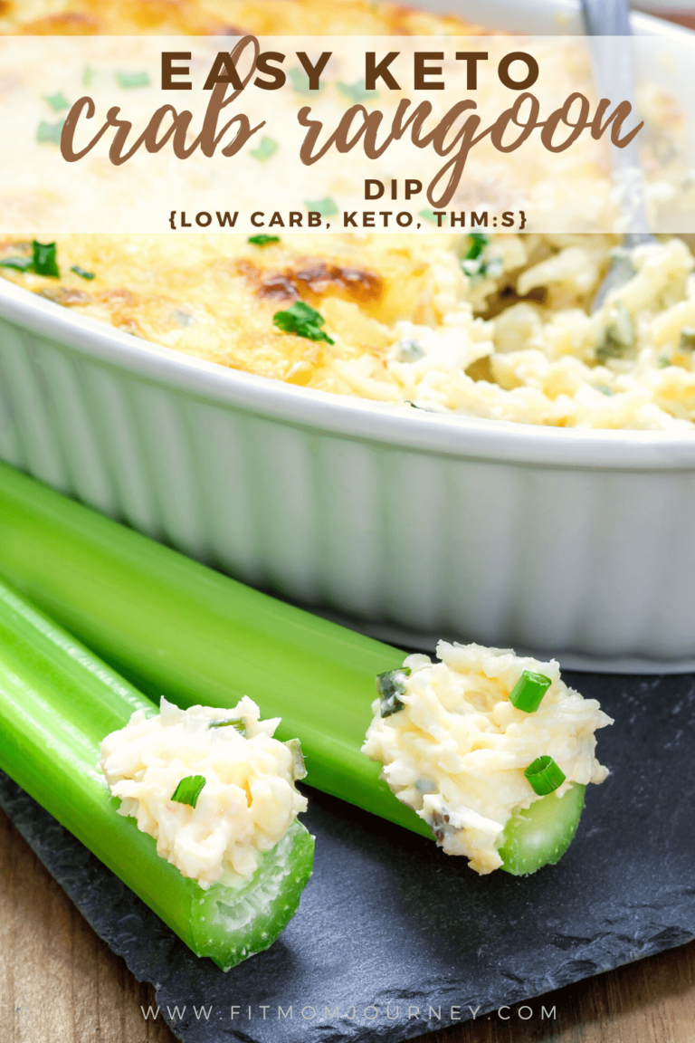 Keto Crab Rangoon Dip - Fit Mom Journey