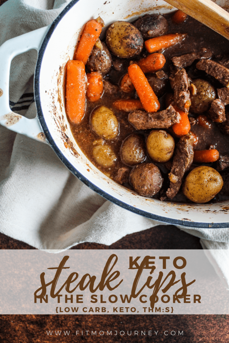 Keto Steak Tips (Slow Cooker, Low Carb, Ketogenic, Paleo, THM:S, Grain ...