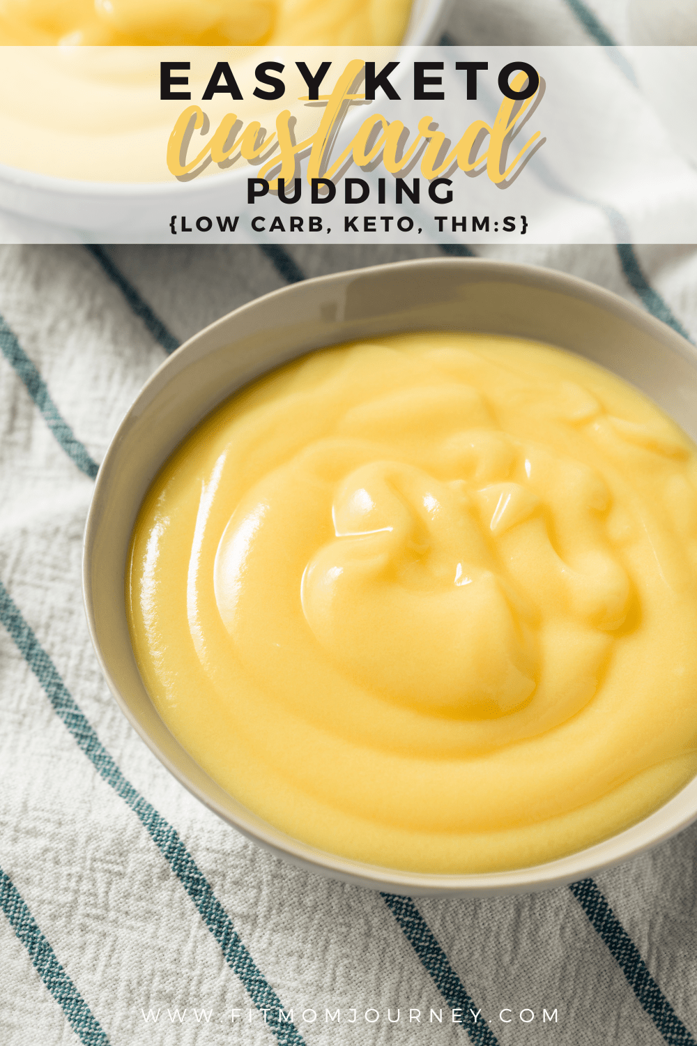 Keto Custard Pudding - Fit Mom Journey