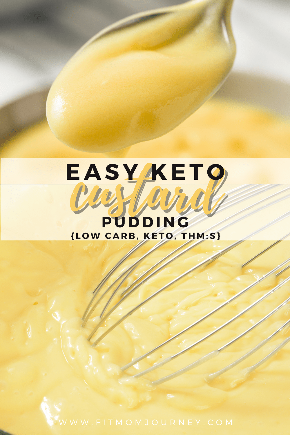 Keto Custard Pudding - Fit Mom Journey