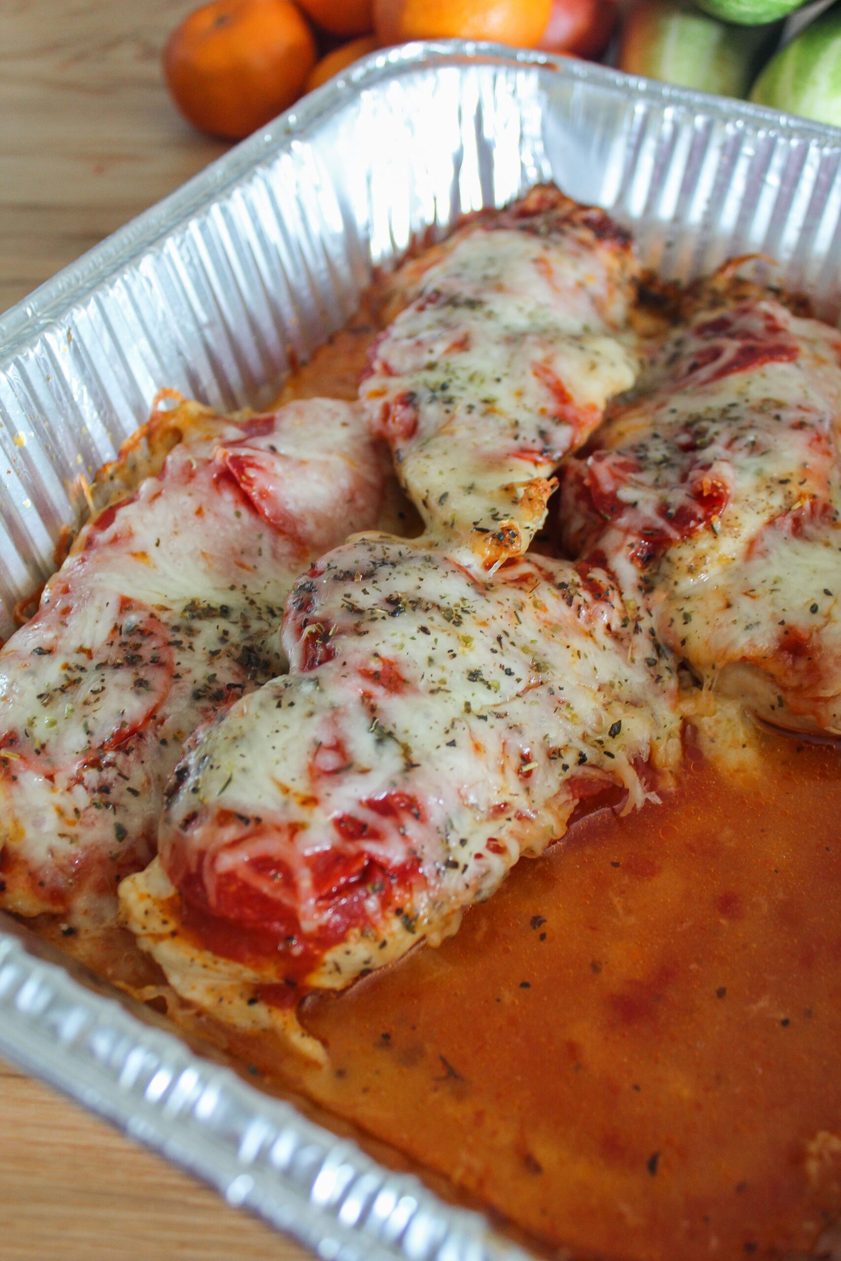 Keto Pizza Chicken - Fit Mom Journey
