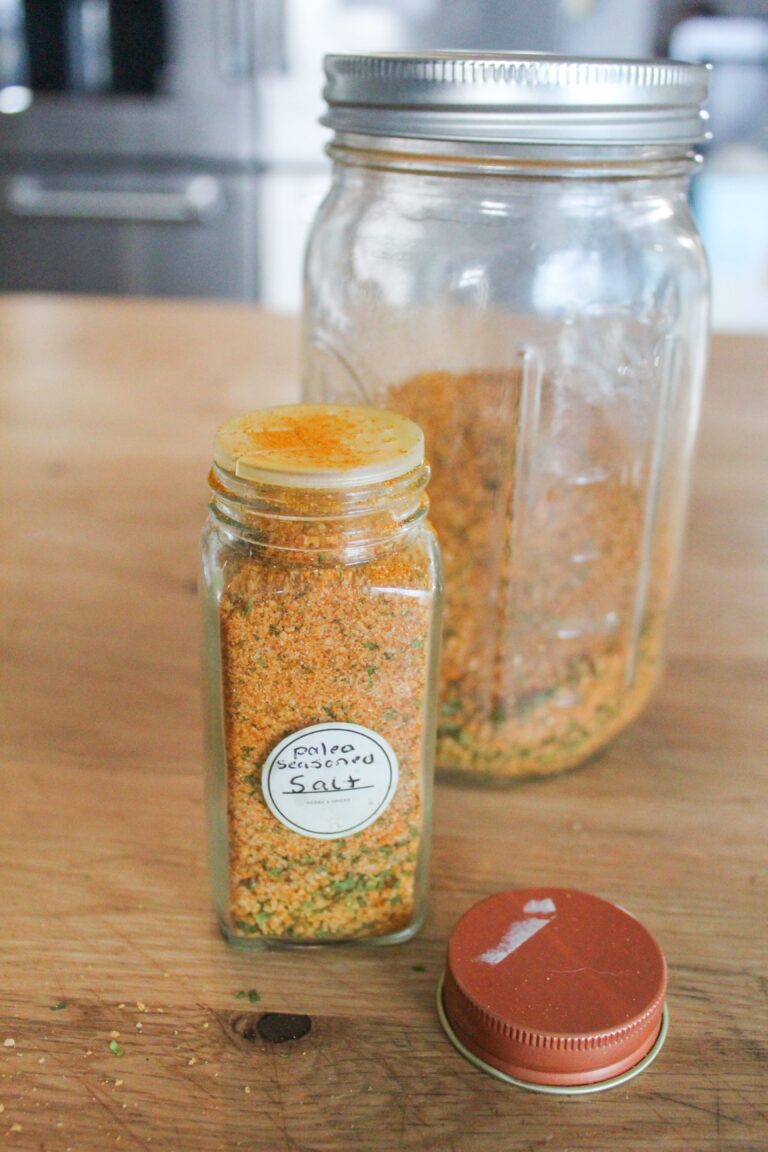 Homemade Seasoned Salt Recipe {Paleo, Sugar Free, Gluten Free} - Fit ...