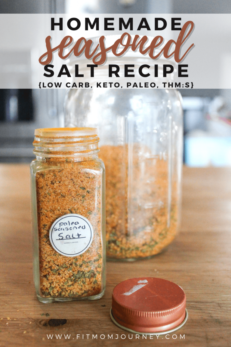 Homemade Seasoned Salt Recipe {Paleo, Sugar Free, Gluten Free} - Fit ...