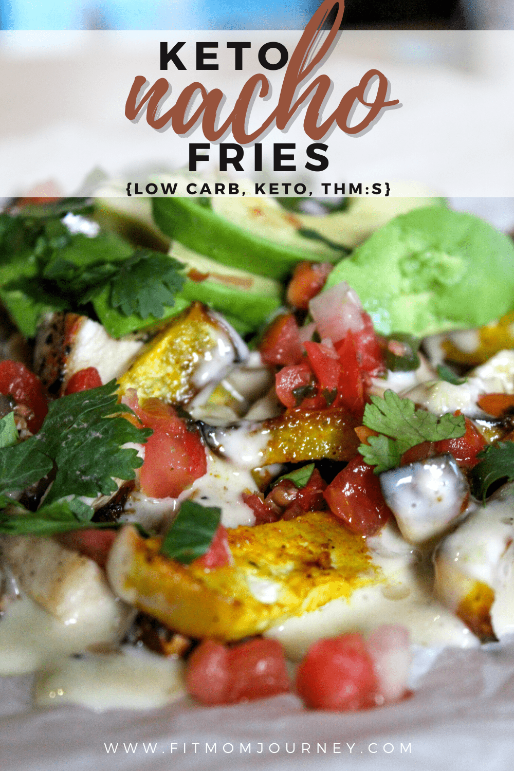 Keto Nacho Fries - Fit Mom Journey