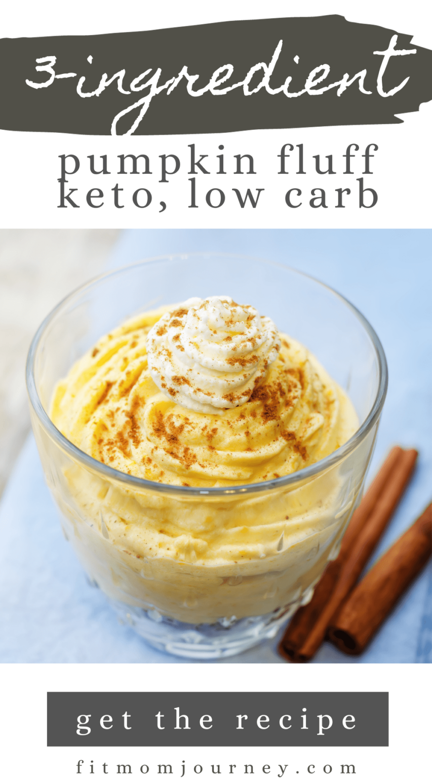 3 Ingredient Pumpkin Fluff (Keto, Easy, Sugar Free Recipe) - Fit Mom ...