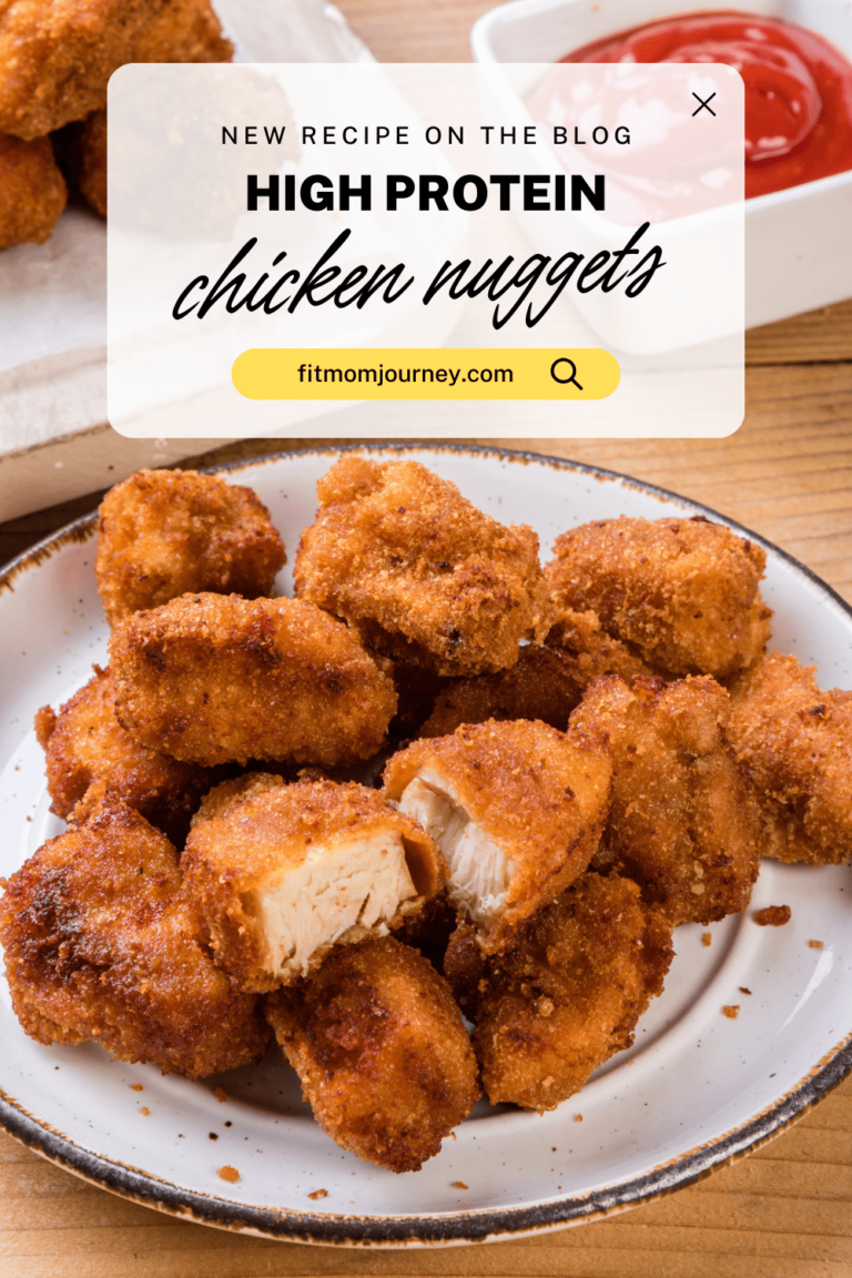 5 Ingredient Air Fryer Chicken Nuggets - Low Carb, High Protein - Fit ...