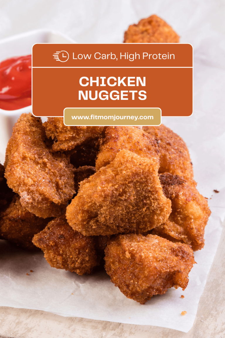 5 Ingredient Air Fryer Chicken Nuggets - Low Carb, High Protein - Fit ...
